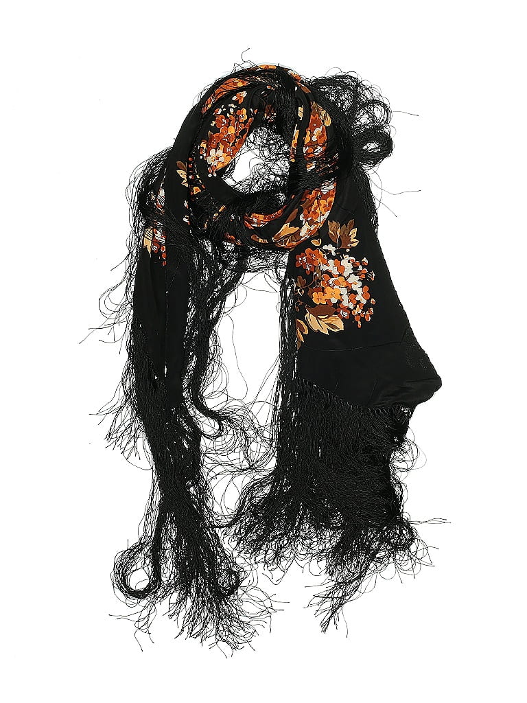 Gucci Black Vintage Silk Fringe Shawl One size - 58% off | ThredUp