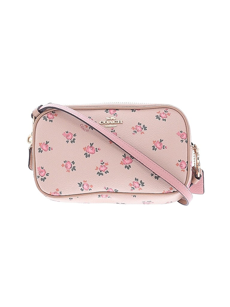 Coach Floral Pink Crossbody Bag One Size - 71% off | ThredUp