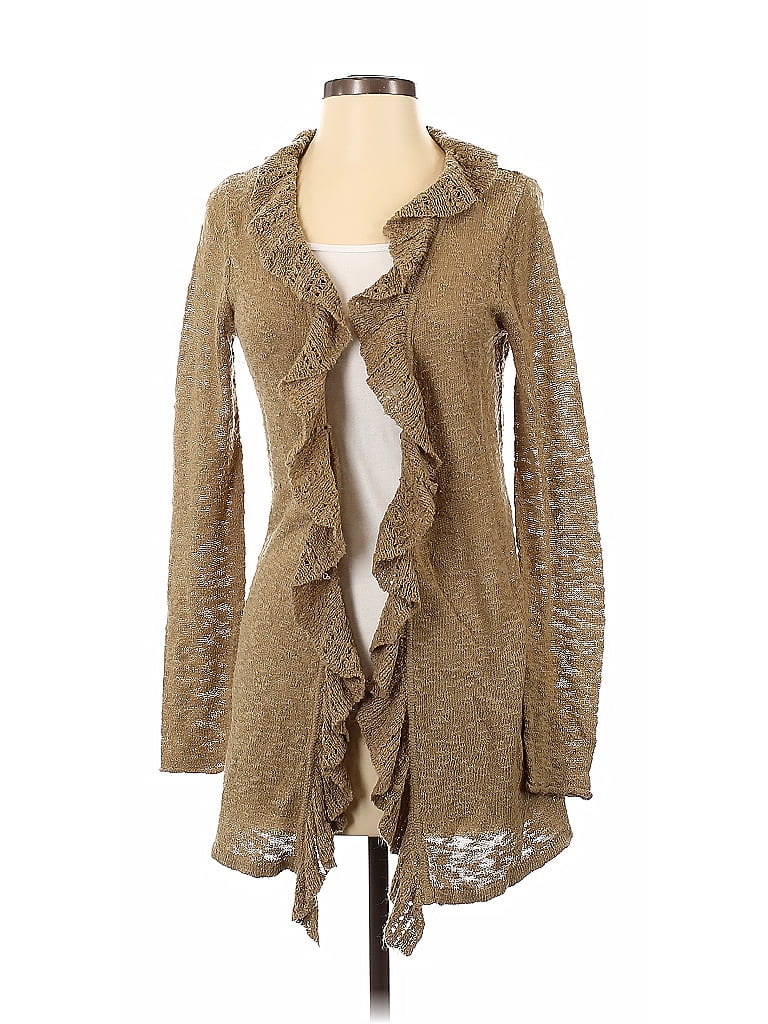 Sarah Spencer Tan Cardigan Size S - 68% off | ThredUp