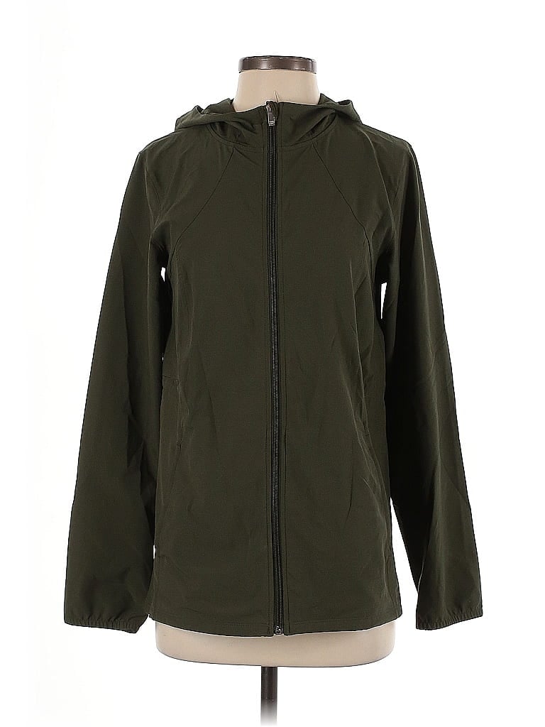 all in motion Solid Green Jacket Size XS - 52% off | ThredUp