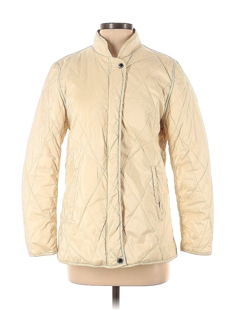 London Fog Solid Ivory Snow Jacket Size S (Petite) - 65% off | ThredUp