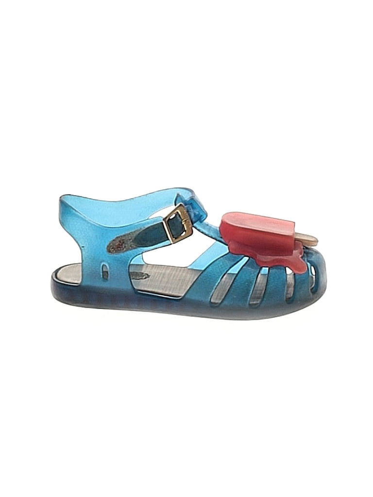Mini Melissa Color Block Blue Sandals Size 7 - 58% off | ThredUp