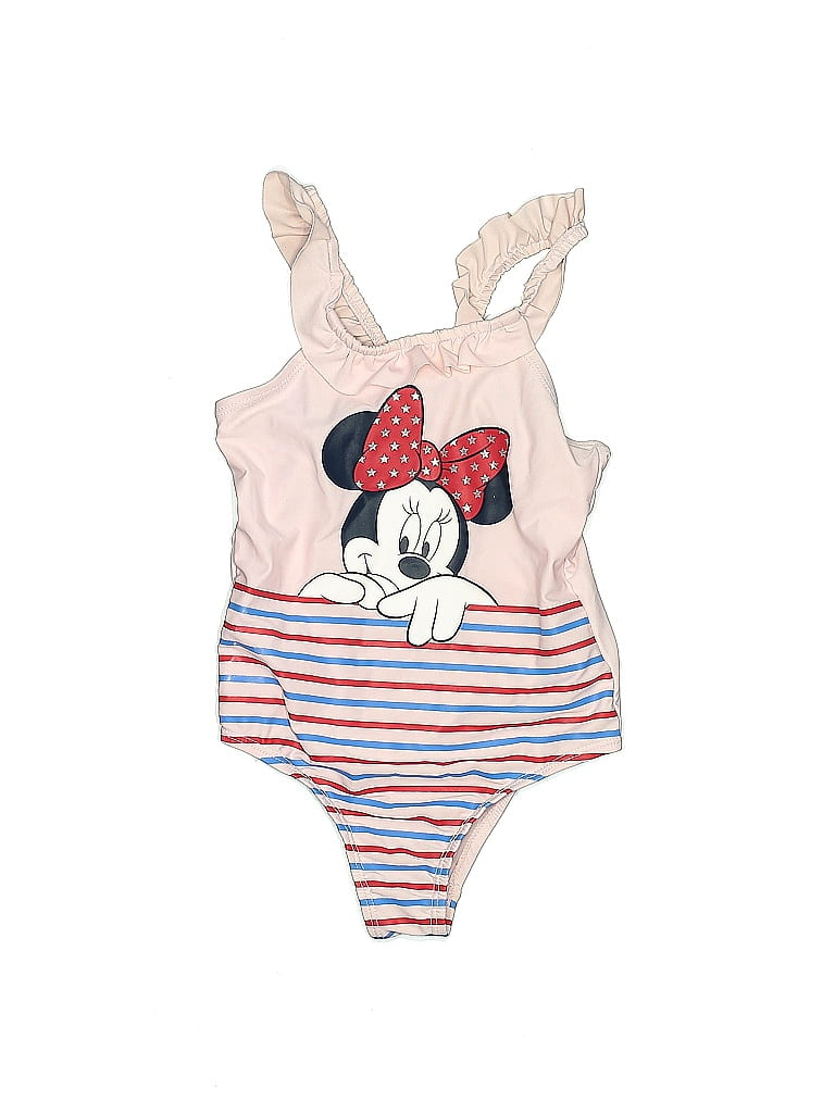 Gap x Disney Stripes Pink One Piece Swimsuit Size 4T - 63% off | ThredUp