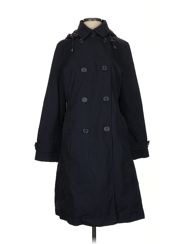 Stan Herman Blue Trenchcoat Size S - 37% off | ThredUp