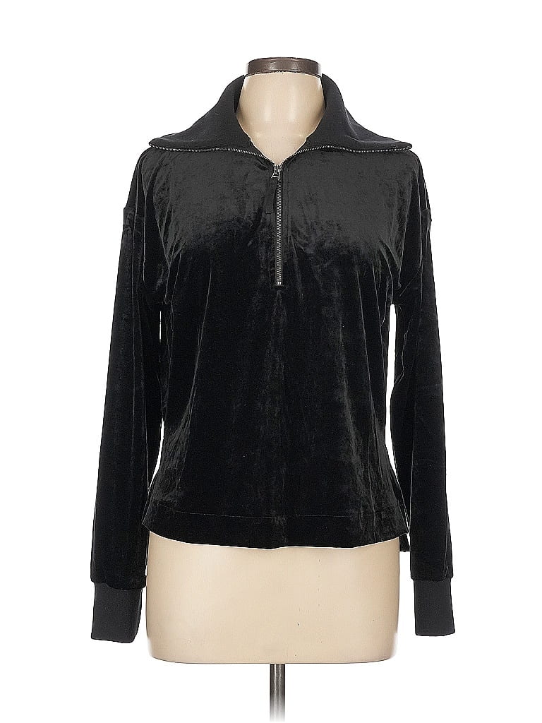 SPANX Black Track Jacket Size L - 60% off | ThredUp