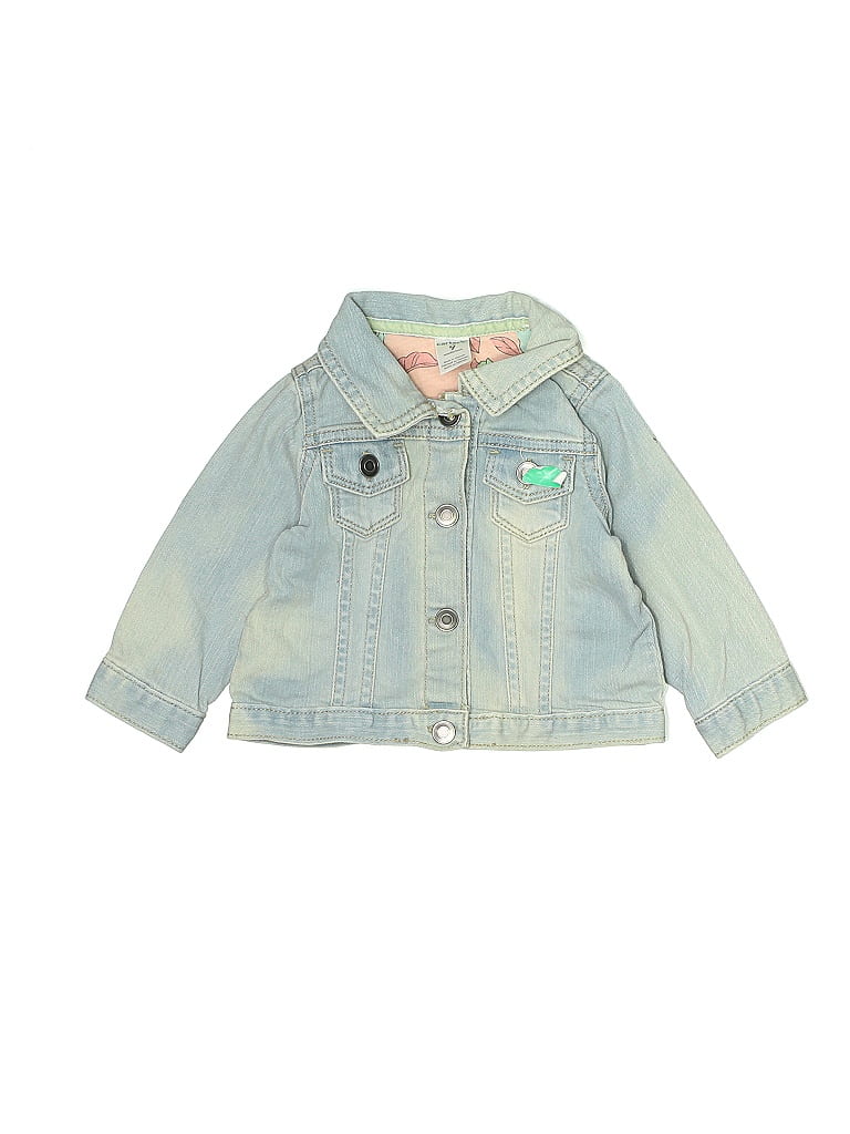 Carter's Blue Denim Jacket Size 9 mo - 59% off | ThredUp