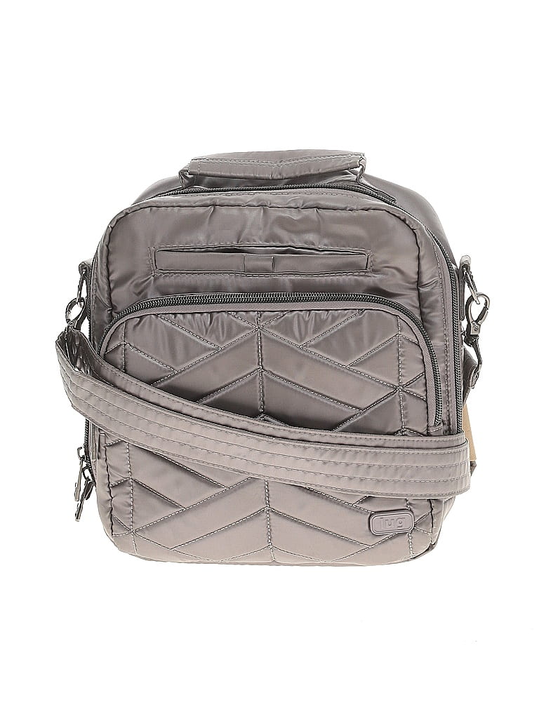 Lug Gray Silver Crossbody Bag One Size - 43% off | ThredUp