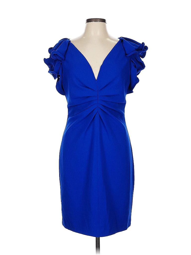 Belle Badgley Mischka Blue Cocktail Dress Size 10 - 73% off | ThredUp