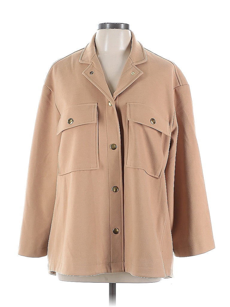 Tuckernuck Tan Coat Size L - 77% off | ThredUp