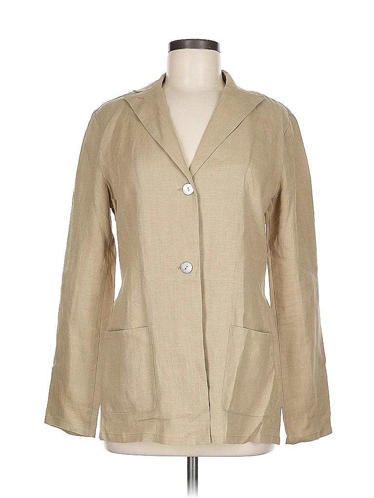 Max Studio Tan Blazer Size M - 78% off | ThredUp