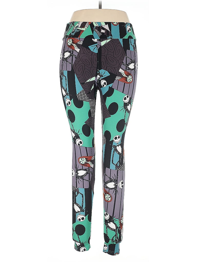 Lularoe Print Teal Active Pants Size 1X (Tall & Curvy) (Plus) - 52% off ...
