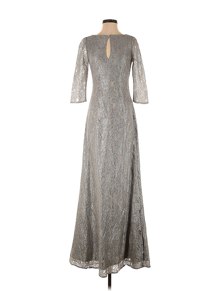 JS Collection Metallic Silver Cocktail Dress Size 6 - 45% off | ThredUp