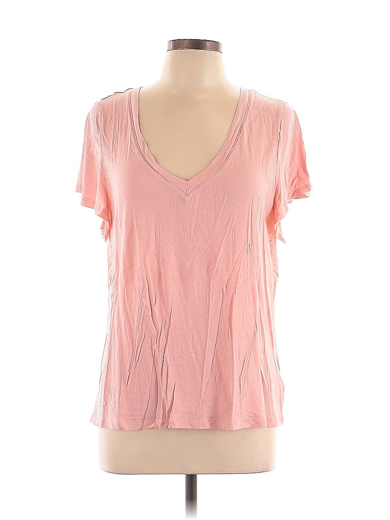 Gap Pink Short Sleeve Top Size L - 73% off | ThredUp
