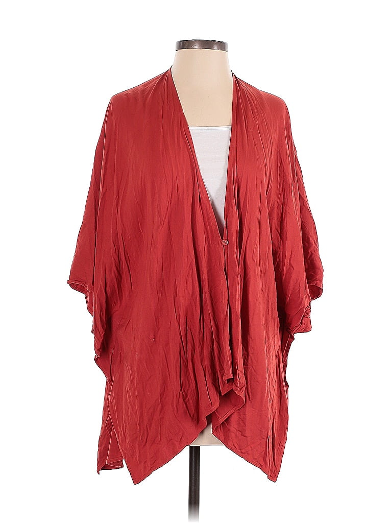 Sseko Red Cardigan Size S - 77% off | ThredUp
