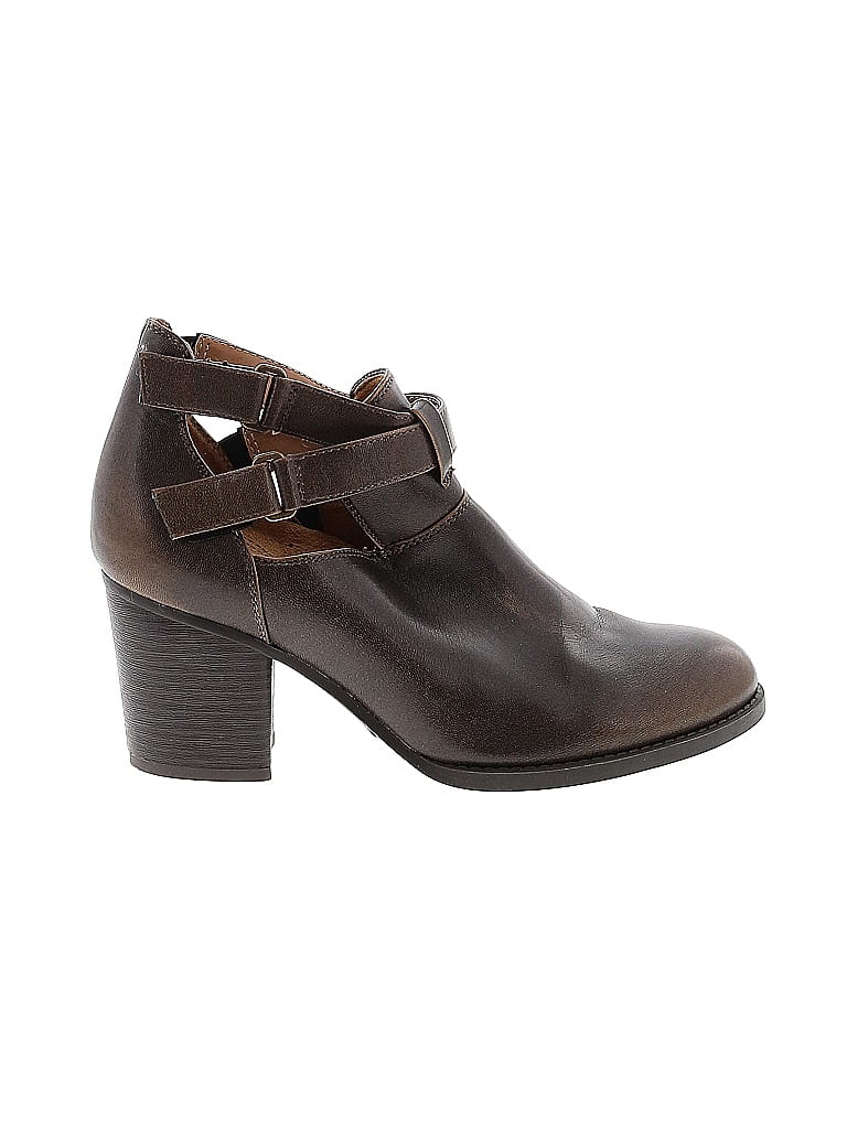 Natural Soul by Naturalizer Brown Ankle Boots Size 8 - 47% off | ThredUp