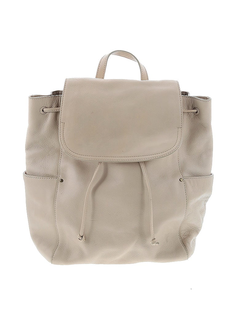 FRYE Ivory Tan Leather Backpack One Size - 76% off | ThredUp
