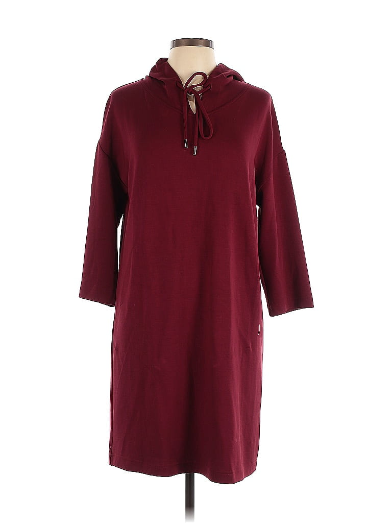 Cynthia Rowley TJX Burgundy Casual Dress Size L - 62% off | ThredUp