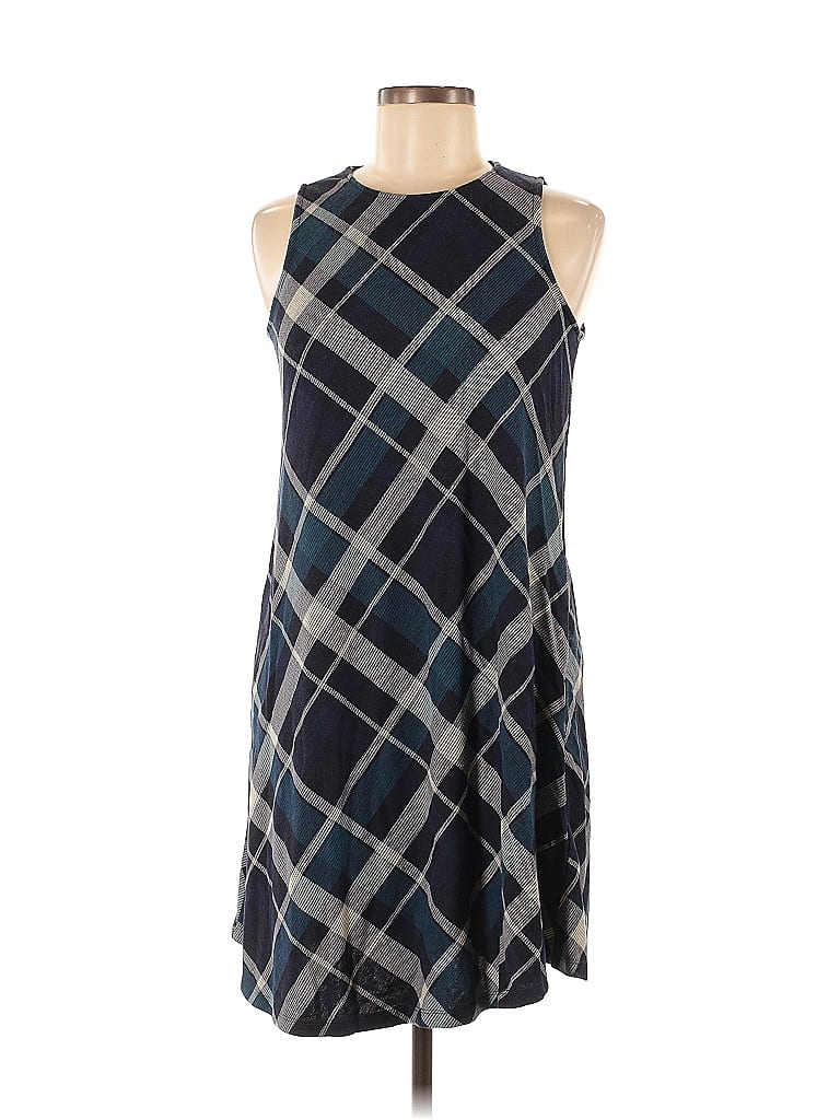 Sharagano Argyle Blue Casual Dress Size 4 - 67% off | ThredUp