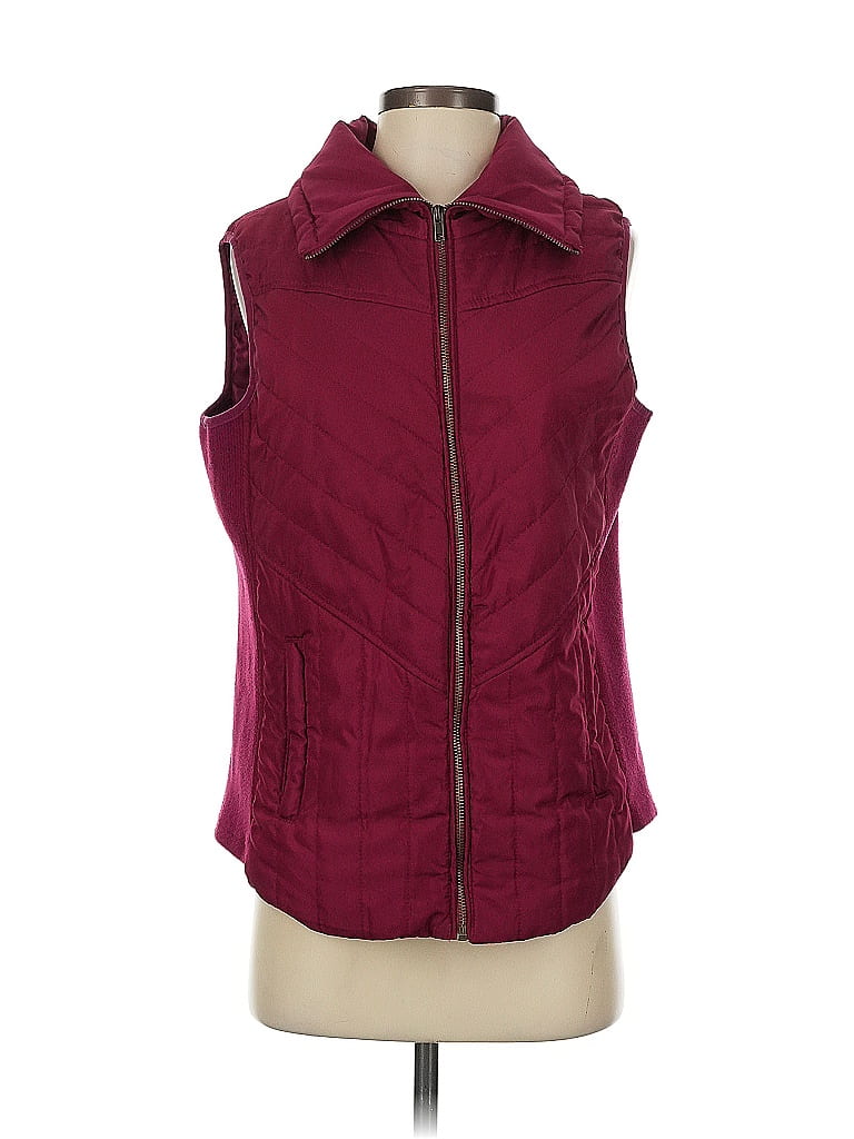 Jason Maxwell Burgundy Vest Size M - 52% off | ThredUp