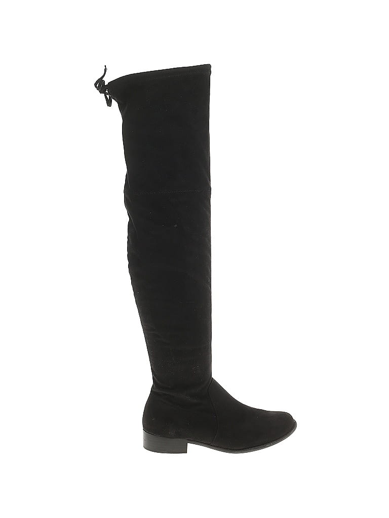 A New Day Black Boots Size 6 1/2 - 47% off | ThredUp