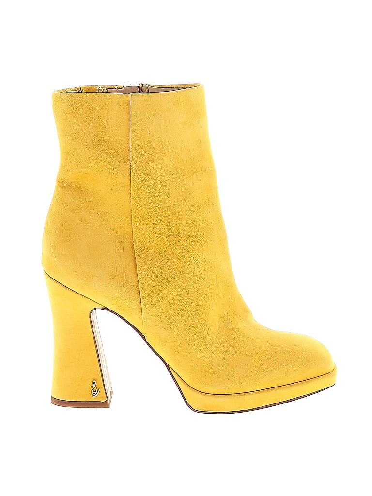 Sam Edelman Yellow Heels Size 7 1/2 - 67% off | ThredUp