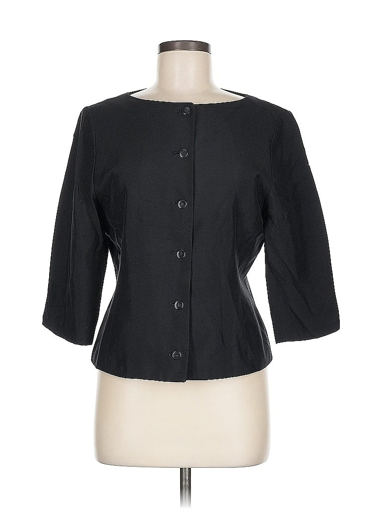 Valerie Stevens 100% Silk Black Silk Blazer Size 8 - 67% off | ThredUp