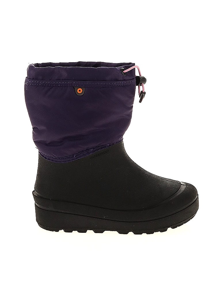 Bogs Purple Black Rain Boots Size 13 (big kids) - 63% off | ThredUp