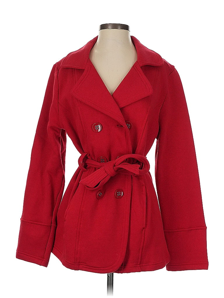 Cato Red Coat Size M - 45% off | ThredUp