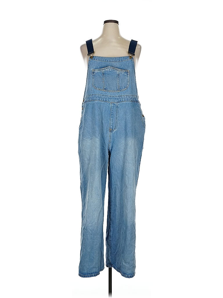 Cider Blue Overalls Size 1X (Plus) - 31% off | ThredUp
