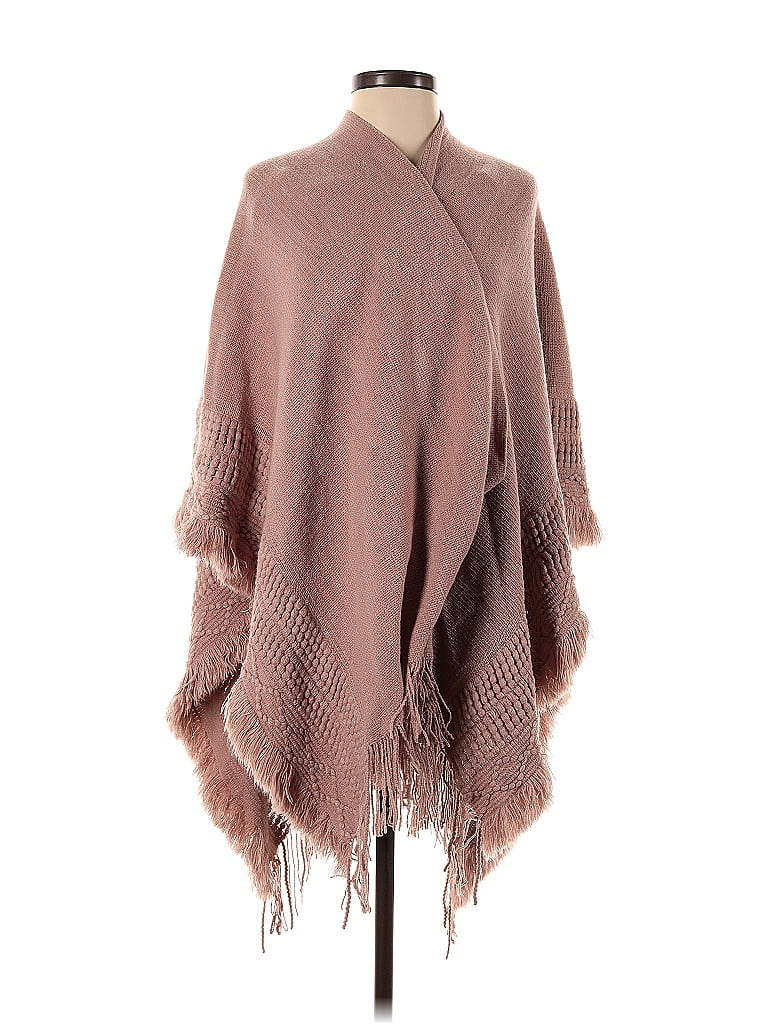 Saachi 100% Acrylic Brown Pink Wrap One Size - 66% off | ThredUp