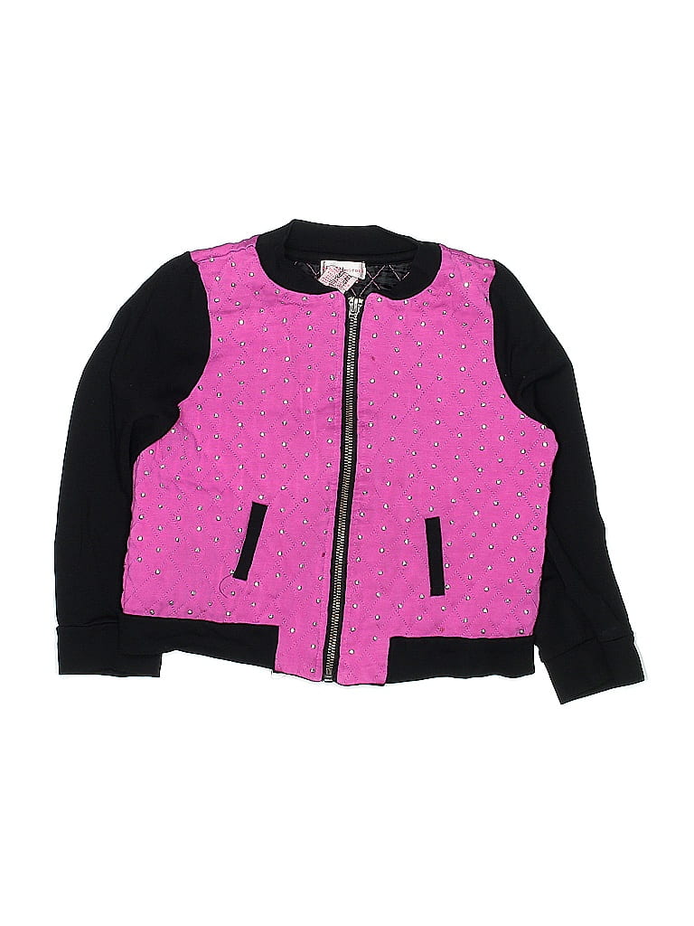 Design History Color Block Pink Jacket Size 6 - 77% off | ThredUp