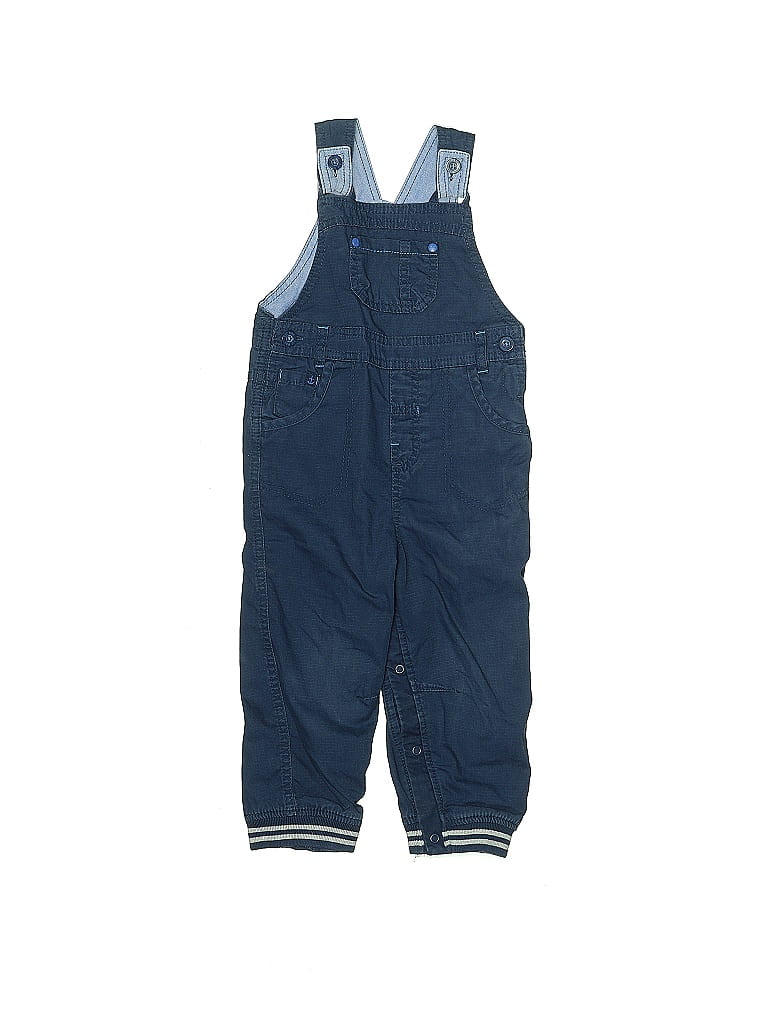 Assorted Brands 100% Cotton Blue Overalls Size 18-24 mo - 55% off | ThredUp