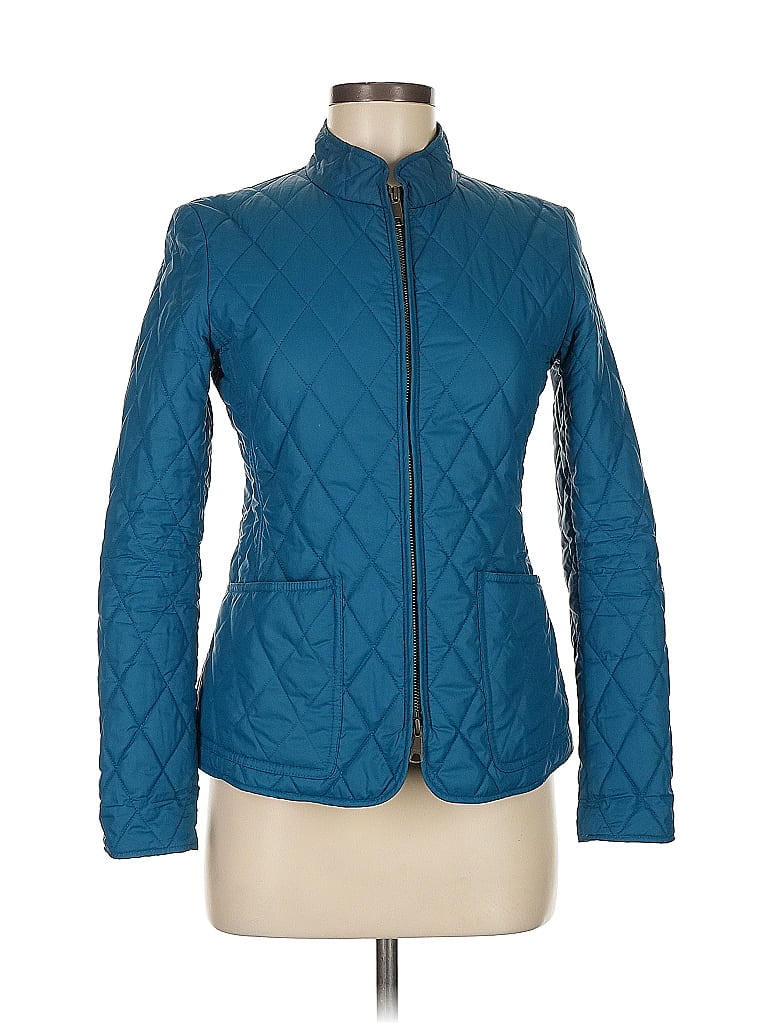 L.L.Bean Signature 100% Polyester Argyle Blue Jacket Size 0 - 76% off ...