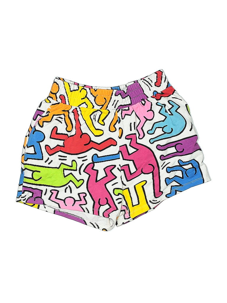 Keith Haring Graphic White Pink Athletic Shorts Size S - 59% off | ThredUp