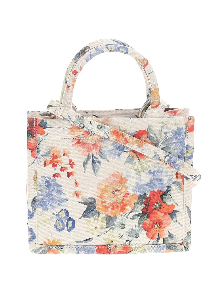 Express Floral Ivory White Satchel One Size - 56% off | ThredUp