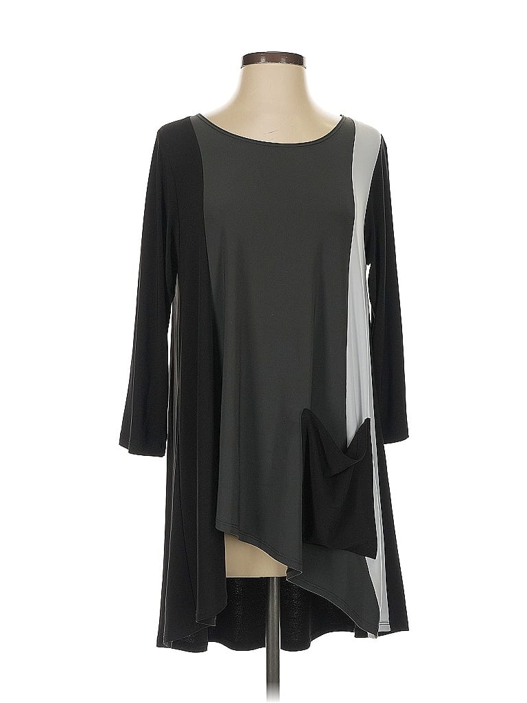Sun Kim Gray Casual Dress Size S - 78% off | ThredUp