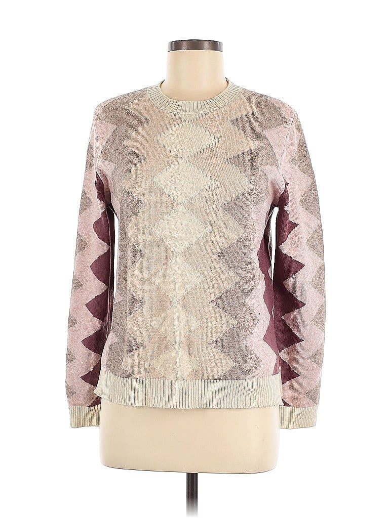 Charlie Argyle Pink Pullover Sweater Size M - 52% off | ThredUp