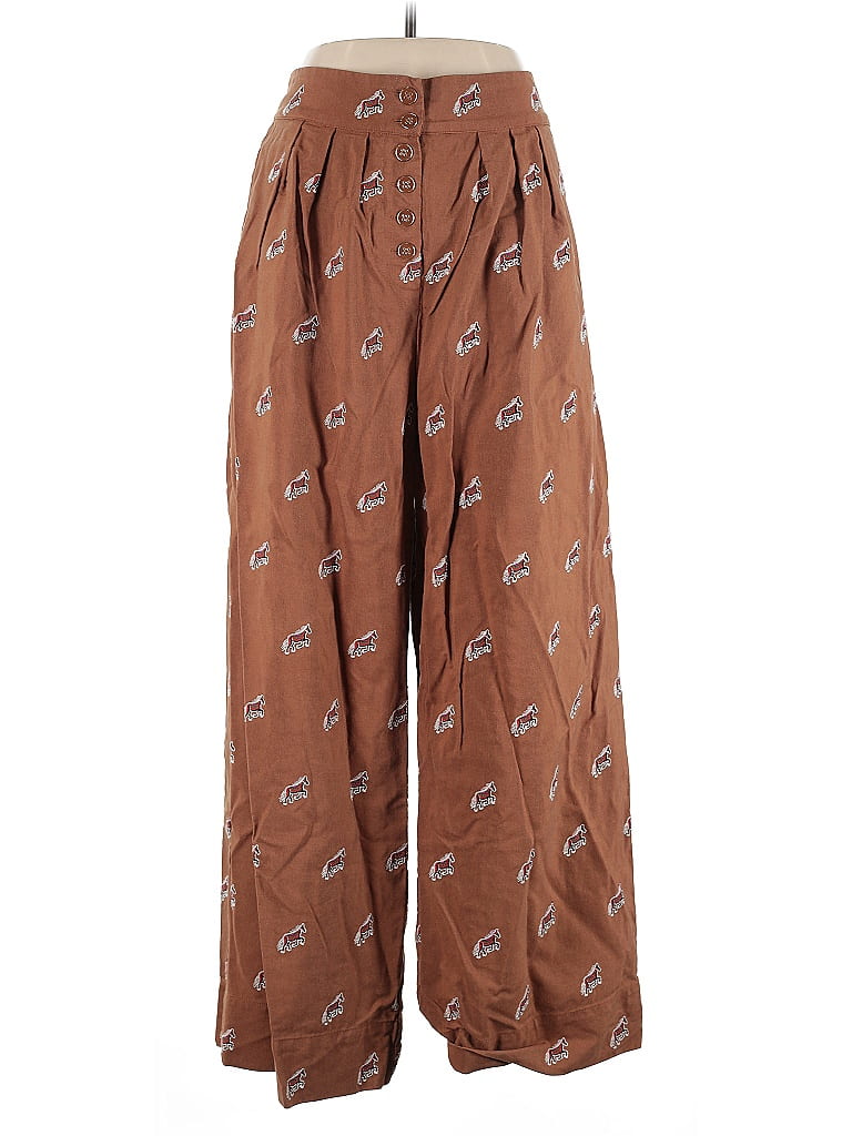 FARM Rio Brown Jeans Size XL (plus) - 29% off | ThredUp