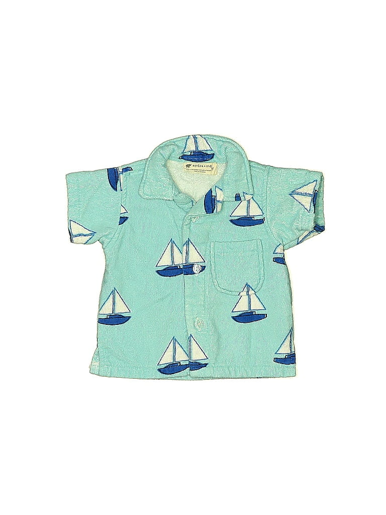 Monica + Andy 100% Organic Cotton Blue Rash Guard Size 6-9 mo - 36% off ...