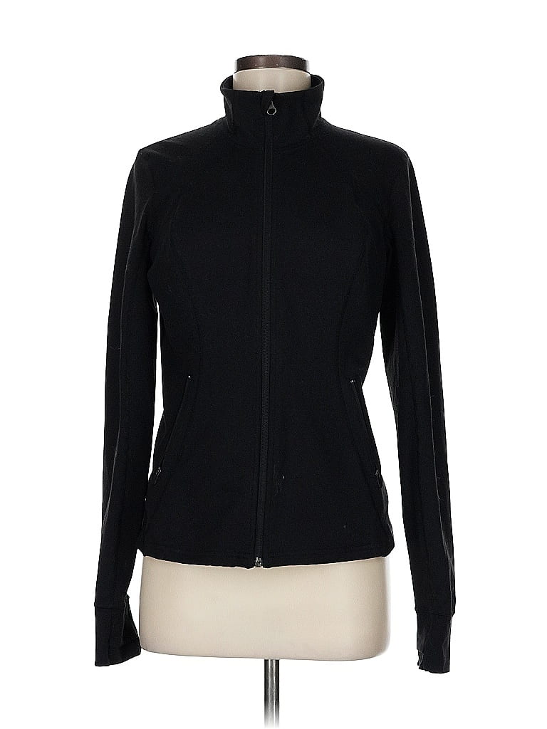 Zella Black Track Jacket Size M - 66% off | ThredUp