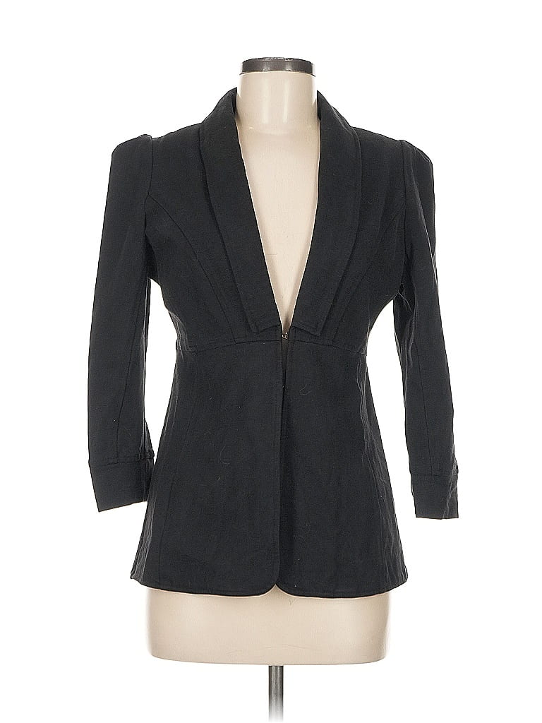 Blaque Label Solid Black Blazer Size M - 80% off | ThredUp