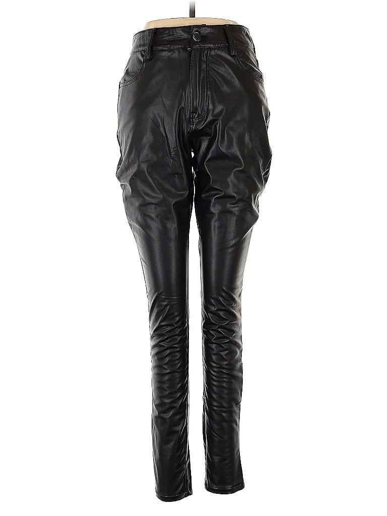 Maurices 100% Polyurethane Black Faux Leather Pants Size 8 - 52% off ...