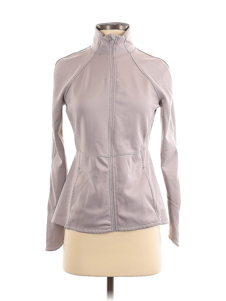 Apana Gray Track Jacket Size S - 70% off | ThredUp