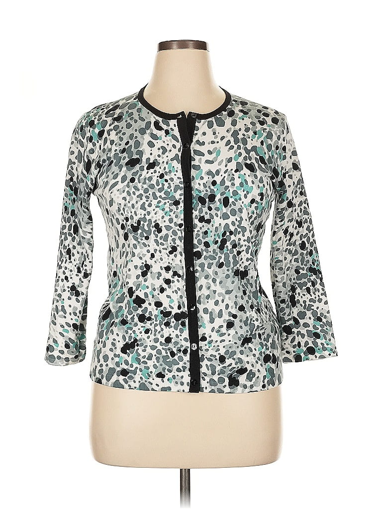 August Silk Teal Cardigan Size XL - 58% off | ThredUp