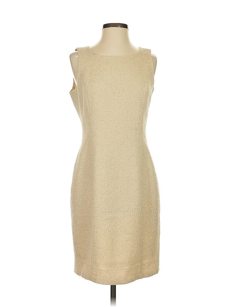 Escada Solid Tan Cocktail Dress Size EU 36 / US 6 - 82% off | ThredUp