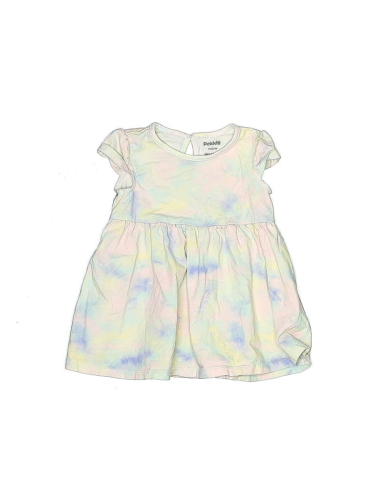 Pekkle Tie-dye Yellow Dress 3-6 MO / 6 MO - 46% off | ThredUp