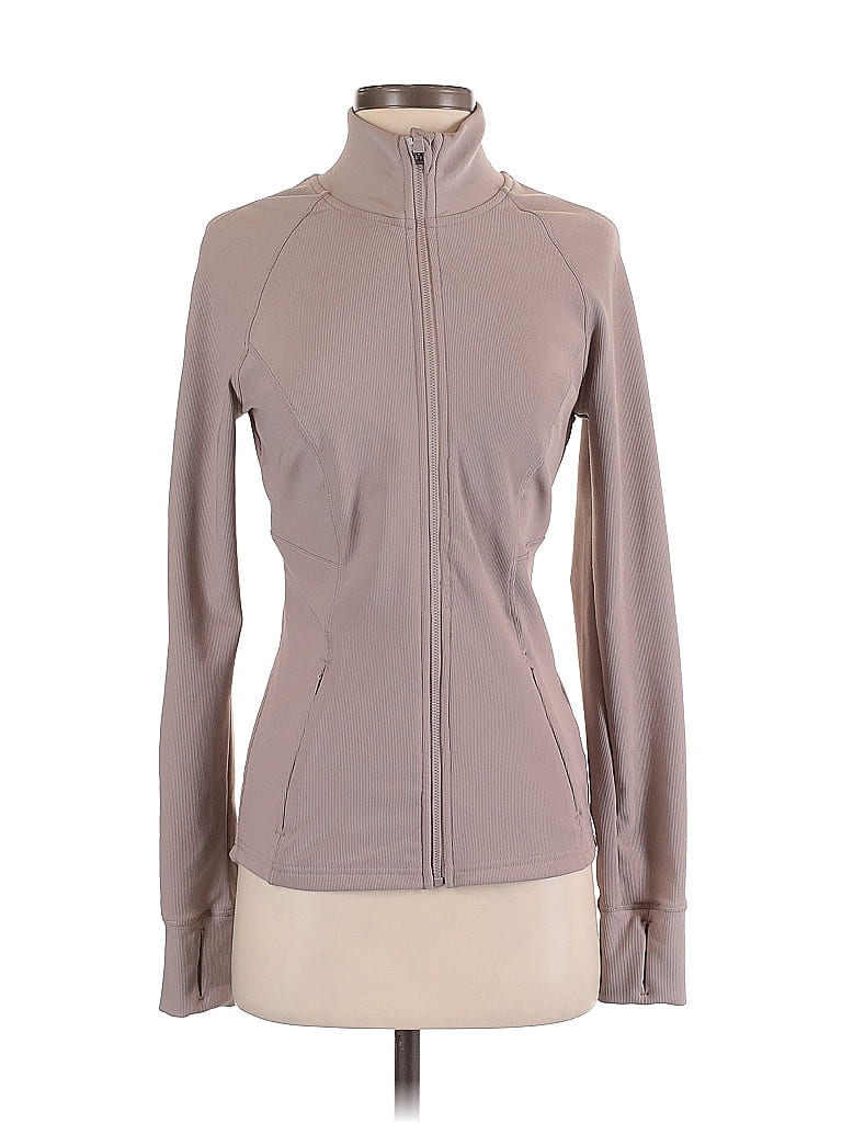 90 Degree by Reflex Tan Track Jacket Size M - 62% off | ThredUp