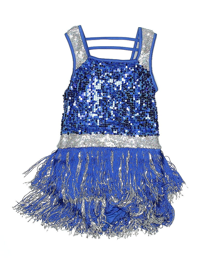 Weissman Designs for Dance Blue Dress Size M (big kids) - 48% off | ThredUp