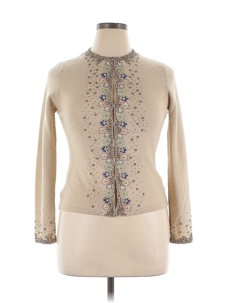 Boden Tan Wool Cardigan Size 14 - 65% off | ThredUp