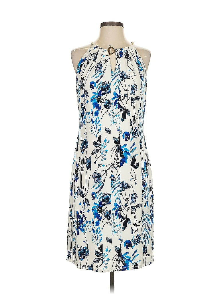 Ivanka Trump Print Blue Cocktail Dress Size S - 69% off | ThredUp Ivanka Trump Print Blue Cocktail Dress Size S - 69% off | ThredUp